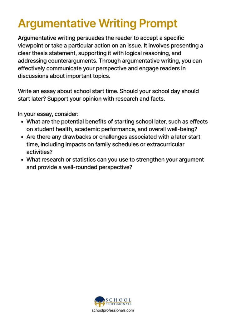 Argumentative Essay Topics for 12th Grade Students
