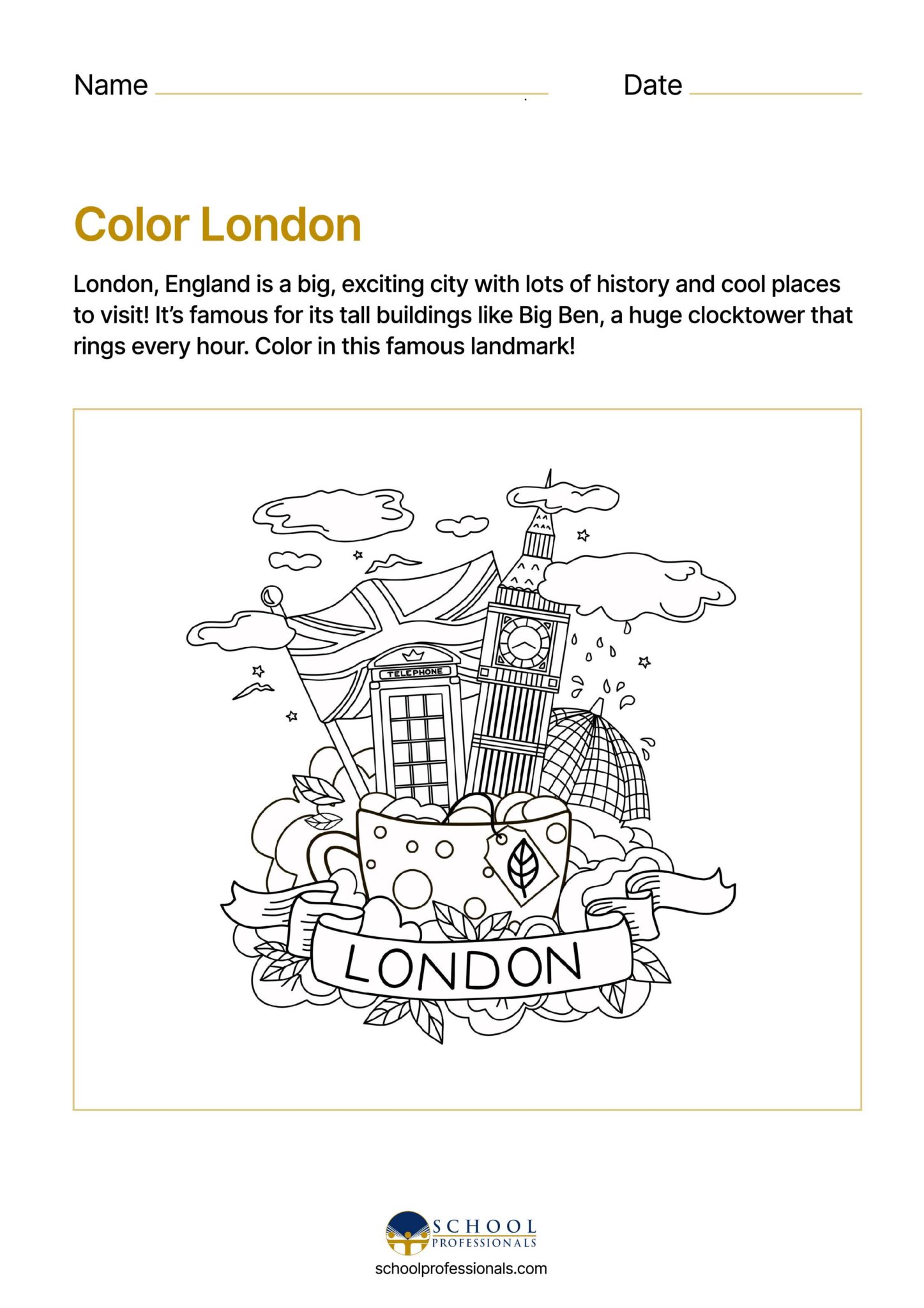 Free 4th Grade Printable Coloring Pages